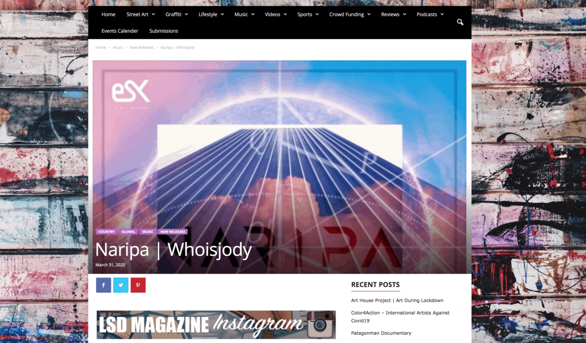 LSDmagazine review - Music Is Love Label Management